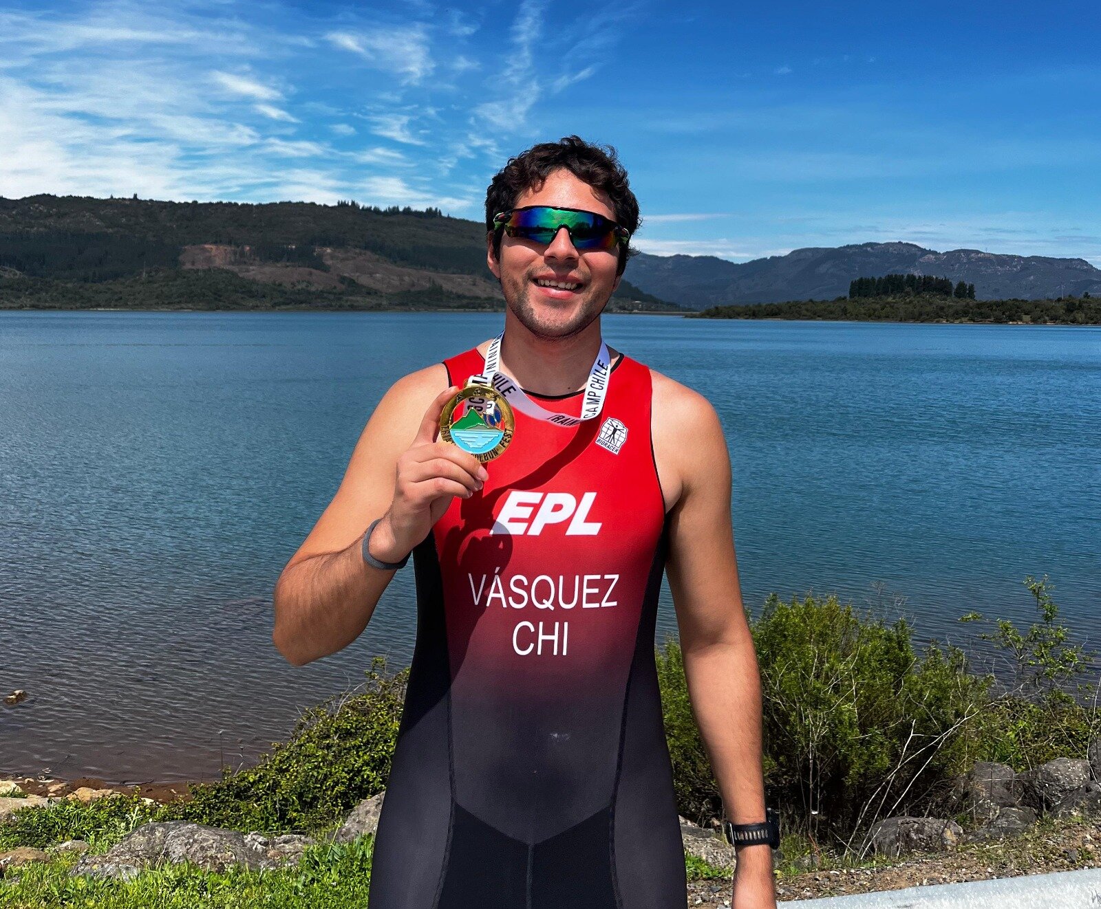 Felipe Vásquez logra subirse al podio por primera vez en el triatlón ...