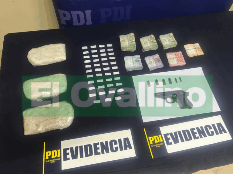 PDI decomisa pasta base tras intervención en vivienda de la población Ariztía - El Ovallino ...